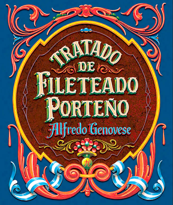 Libros de fileteado porteño | El Fileteado Porteño de Alfredo Genovese